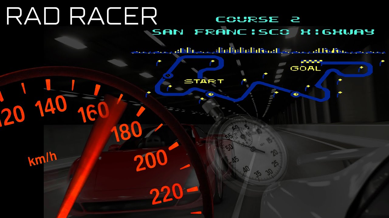 💥 Full Throttle! Extreme Speed in Rad Racer Map 2! 🚗⚡ - YouTube