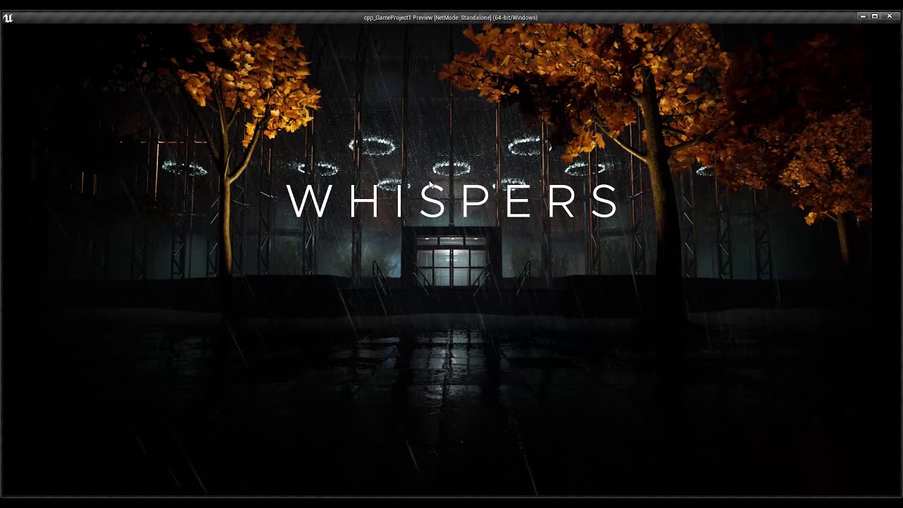 Unreal Engine Menu Title Screen (Portfolio Work) - YouTube