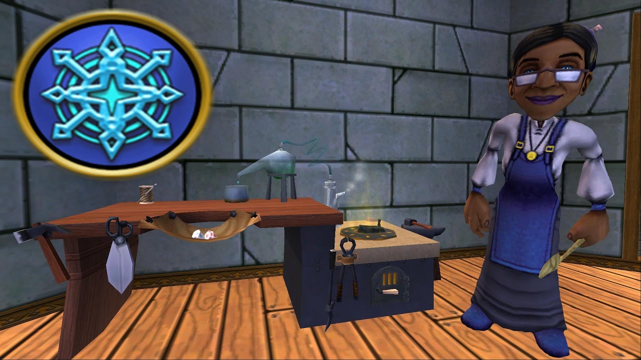 Wizard101: Crafting w/ Blue - Ice - "CHEF EUDORA" Ep 1 - YouTube