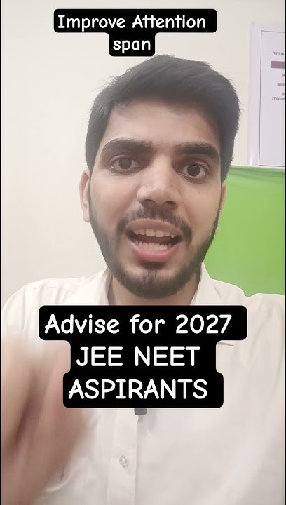 improve attention span #advice #students #jeeaspirant #neet #motivation #studytips #iit #motion ...