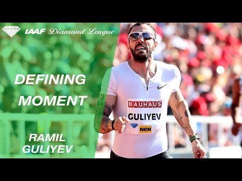 Ramil Guliyev training in Azerbaijan and winning his first competition - IAAF Diamond League