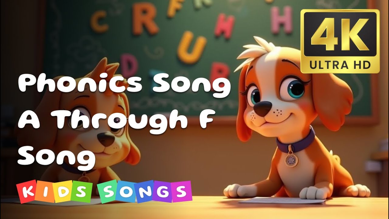 Phonics Song A Through F Song - Nursery Rhymes & Kids Songs - YouTube