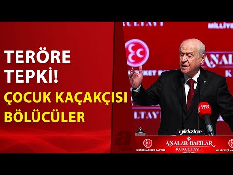 MHP Lideri Devlet Bahçeli 'Analar Bacılar Kurultayı'nda konuştu | A Haber