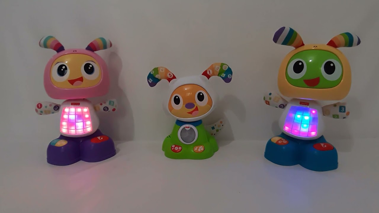 Bebo et Beba robots interactifs Fisher-Price - YouTube