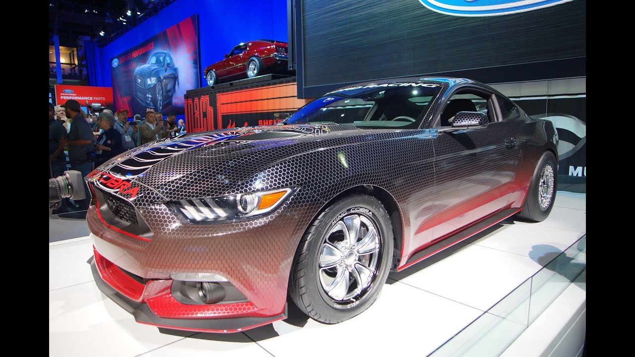 2015 King Cobra Mustang Reveal at SEMA 2014 - YouTube