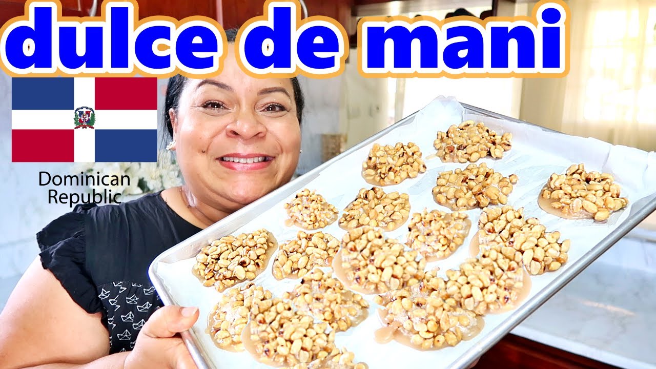 DULCE DE MANI / DULCES TIPICOS DOMINICANOS - YouTube