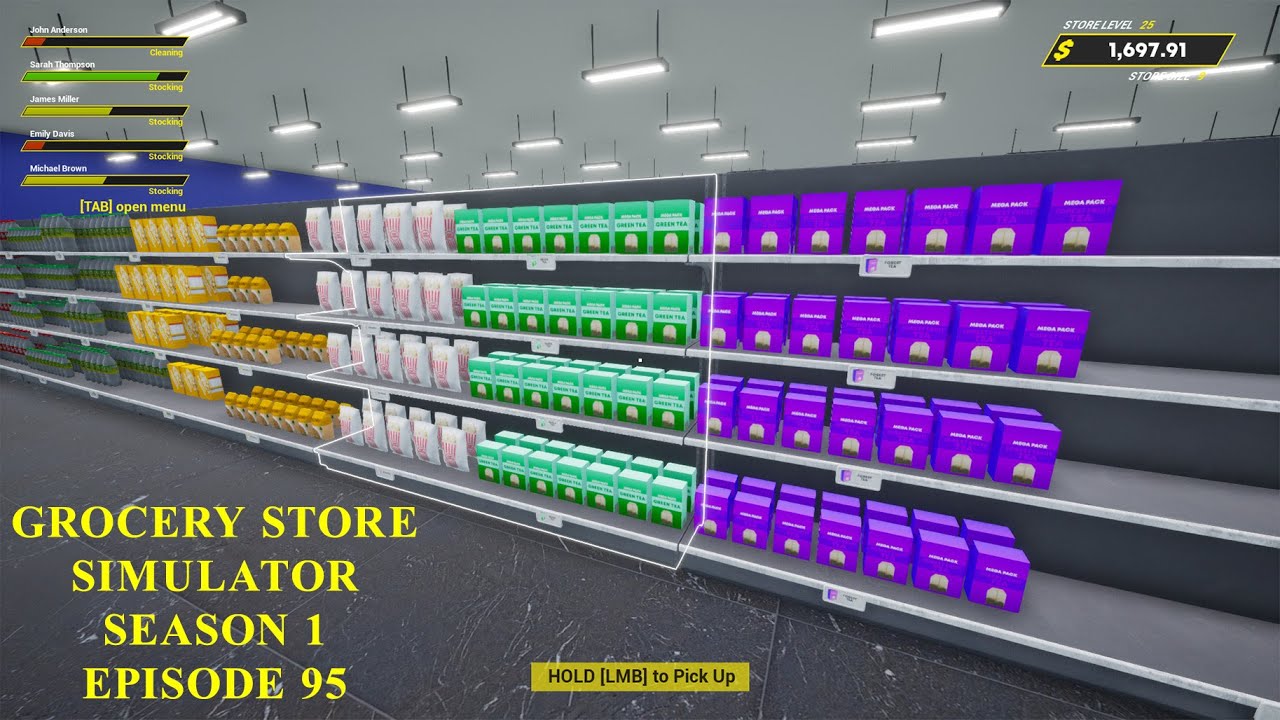 Grocery Store Simulator | Bringing in our Last 3 Items | Season 1 ...