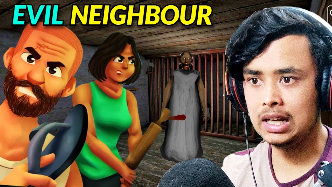 EVIL NEIGHBOURS TRAPPED ME!!! | EVIL NEIGHBOUR 2 - YouTube