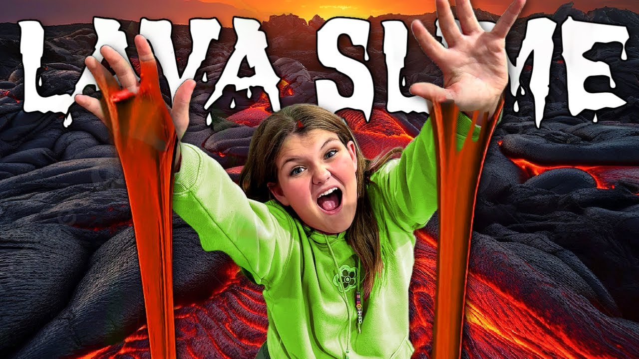 Our DAUGHTER'S Sell their OWN SLiME! The SLiME is LAVA - YouTube