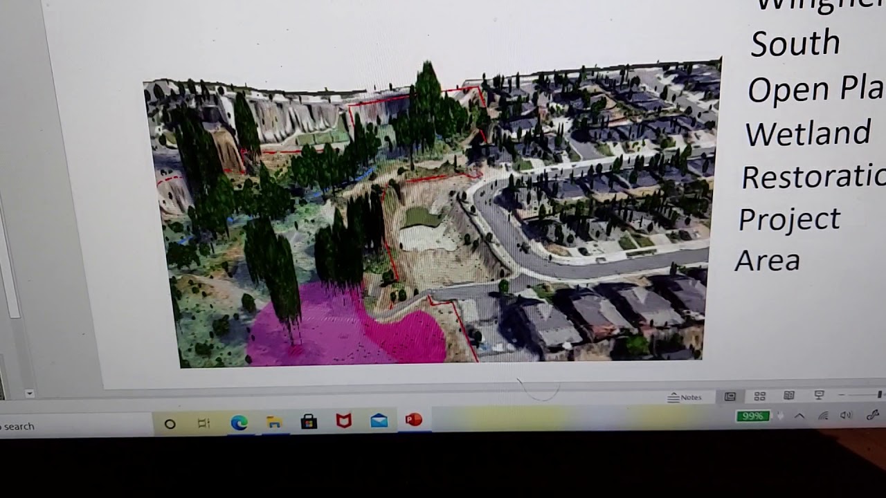 3D animated map of Wingfield South - YouTube