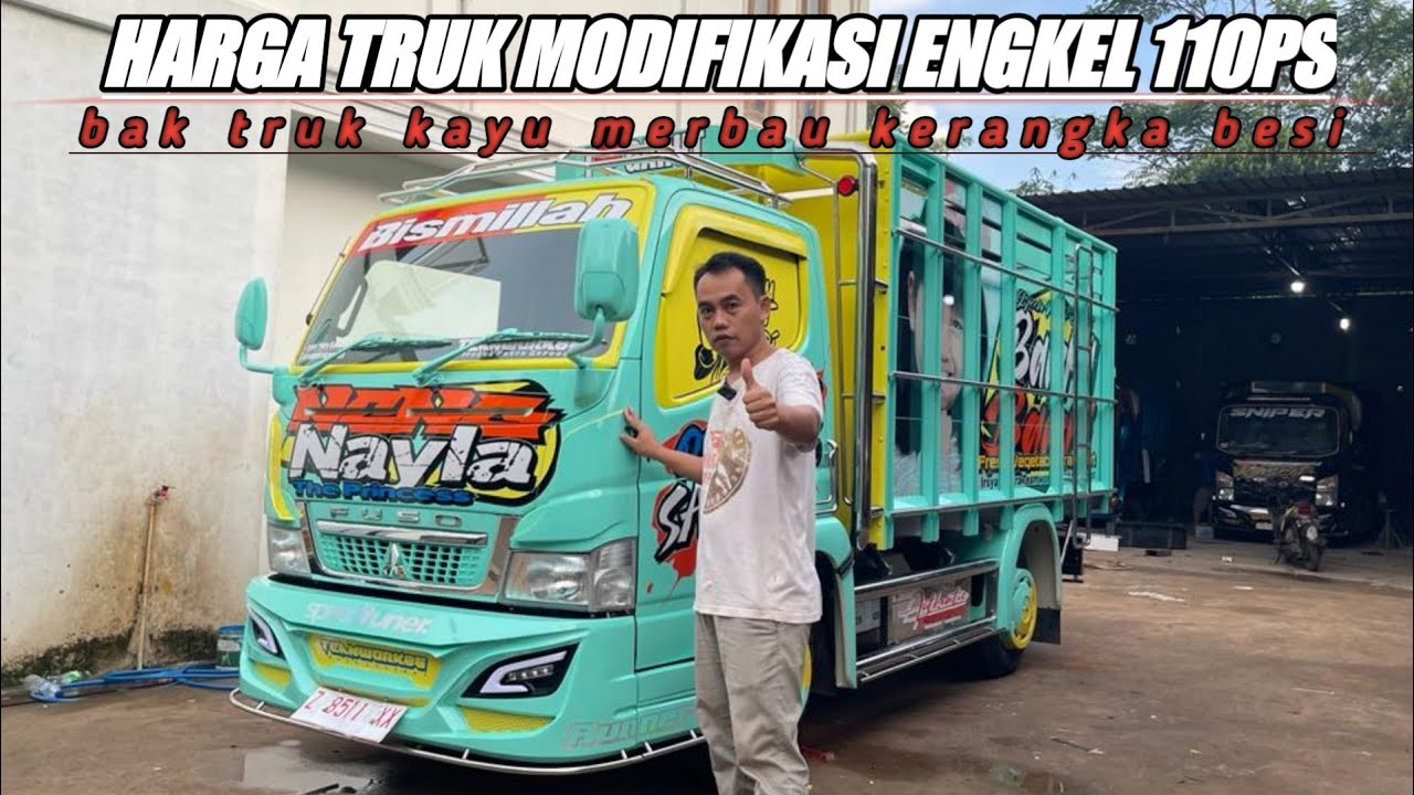 HARGA BAK DAN VARIASI UNTUK ENGKEL MINIMALIS || TRUK MODIFIKASI IRSYAD ...