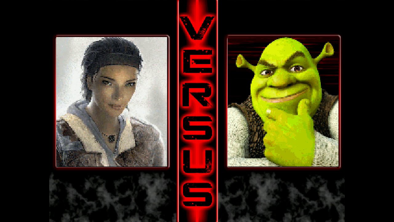 M.U.G.E.N: Alyx Vance Vs Shrek - YouTube