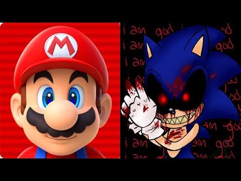 Super Mario Run vs SONIC EXE Round 666 - YouTube