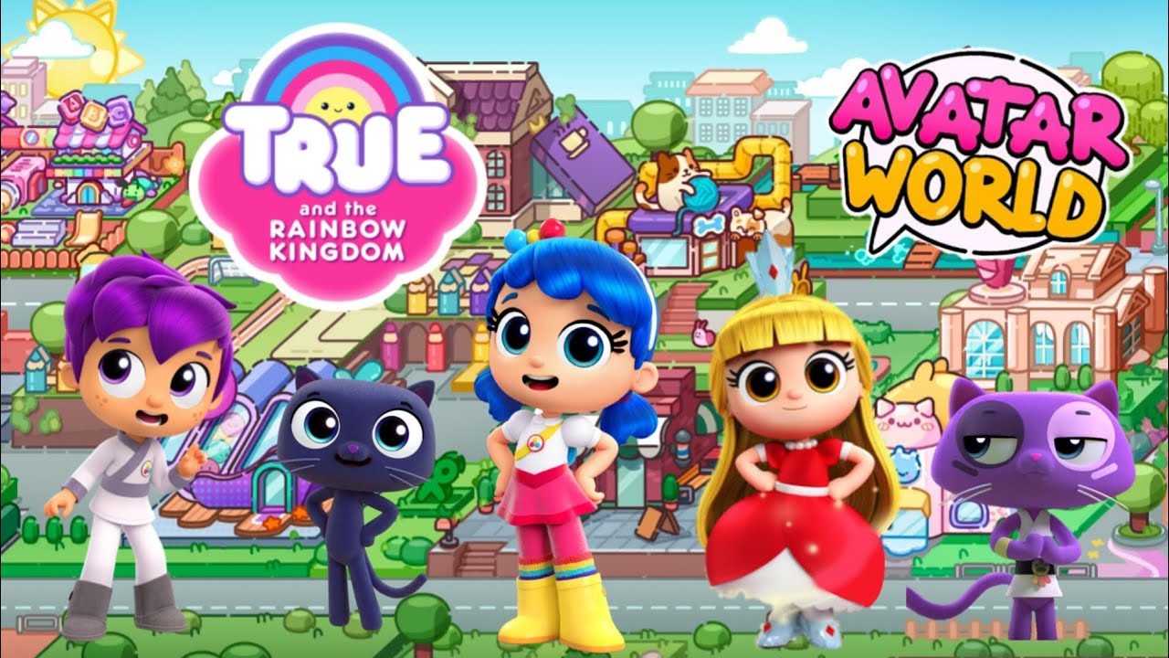 HOW TO MAKE TRUE AND THE RAINBOW KINGDOM 🌈👑🐭 IN AVATAR WORLD PAZU # ...