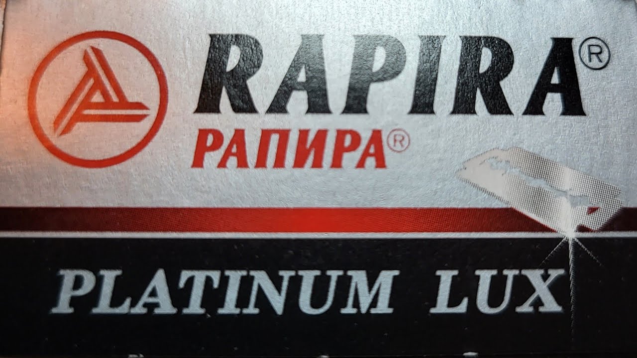 Rapira Platinum Lux safety razor blade review Paul West @ Blade Man ...