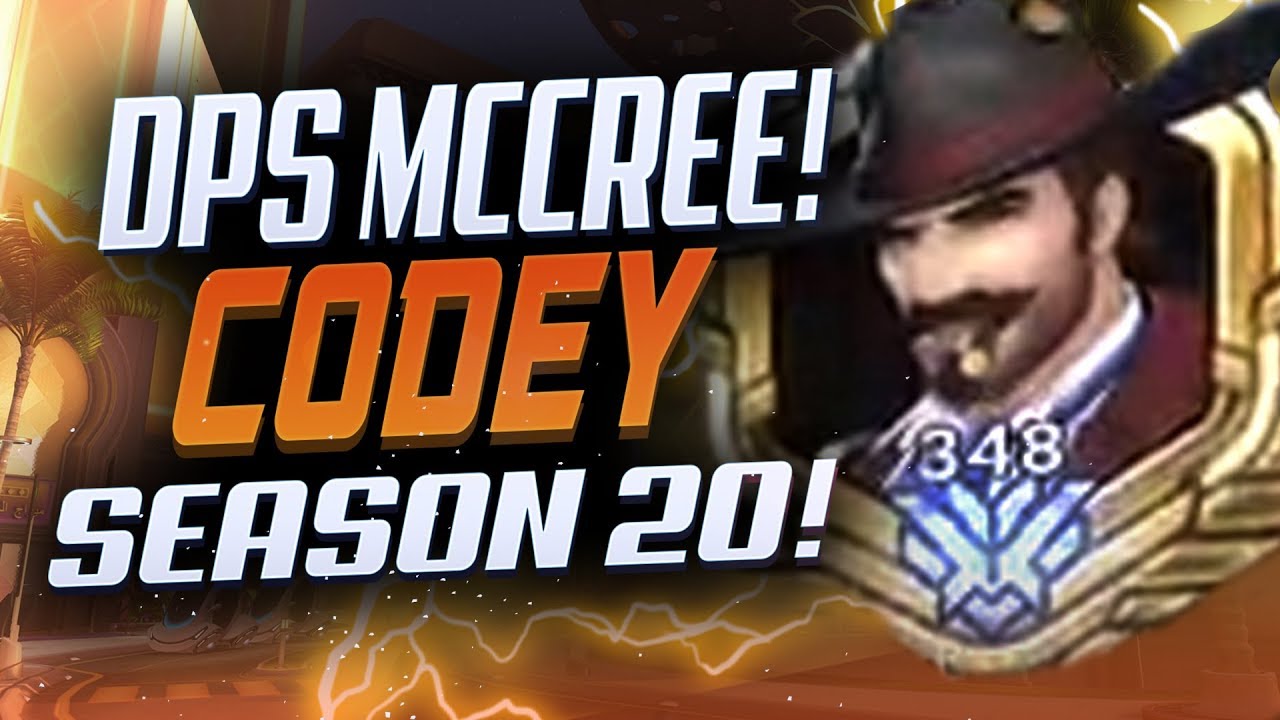 TOP 500 PLAYER CODEY SHOWING HIS MCCREE SKILLS! [ OVERWATCH SEASON 20 ...