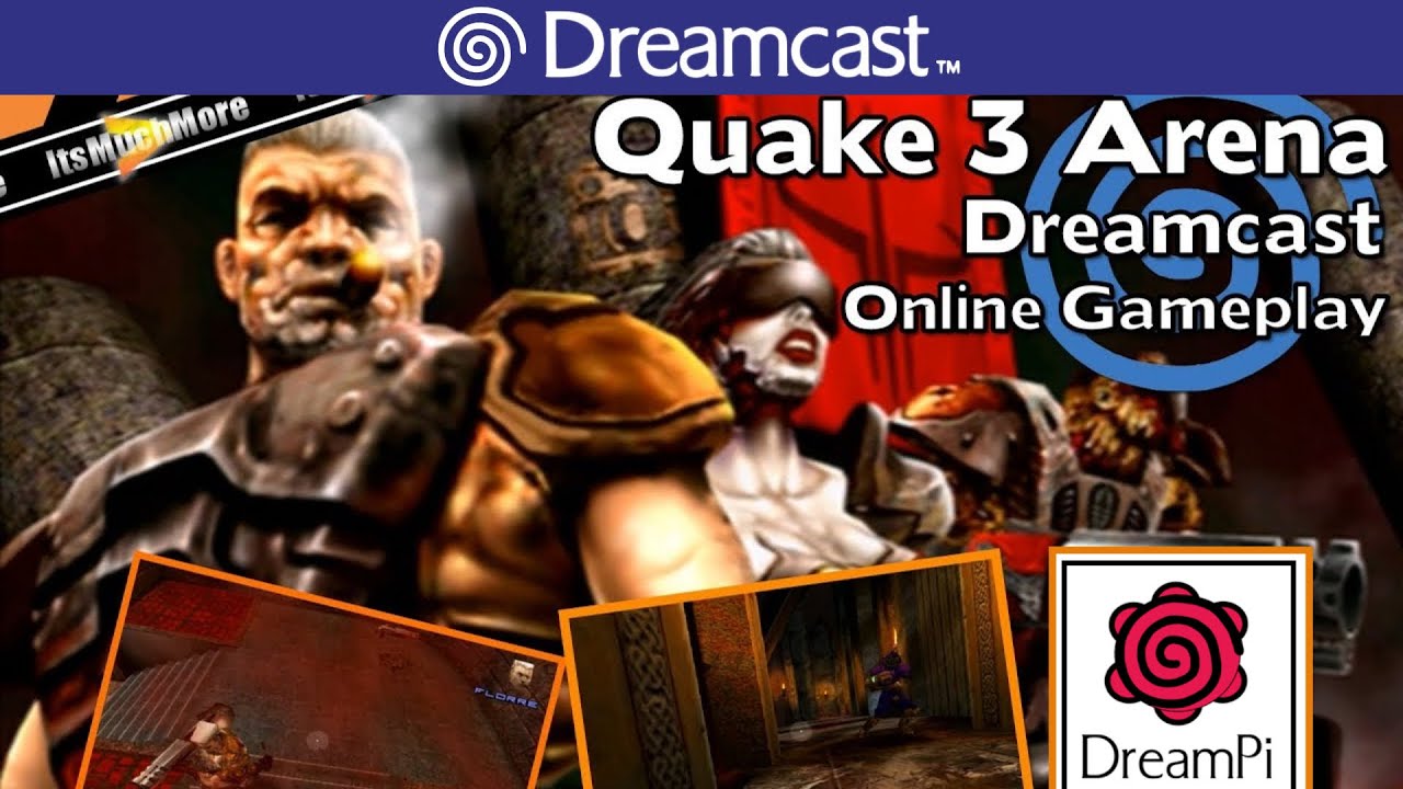 Quake III Arena - Sega Dreamcast Online - YouTube