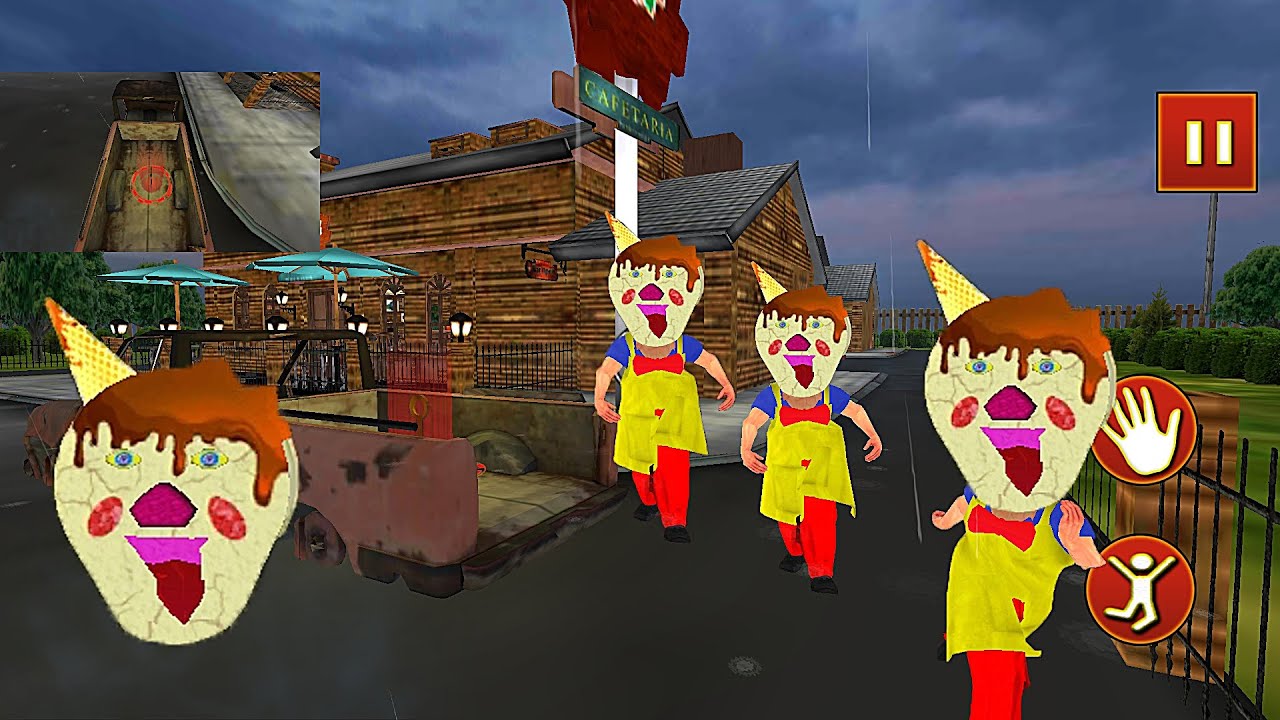 Hello Ice Scream Crazy Neighbor: Scary Horror Game #1 New Update - YouTube