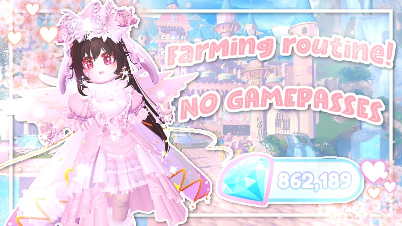 *Updated* Farming routine! || NO GAMEPASSES || Royale High - YouTube