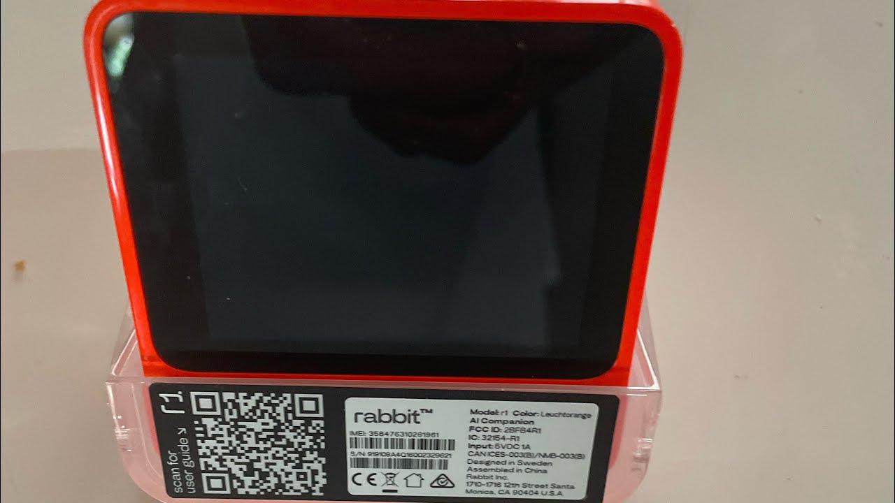 Rabbit R1 arrived!! - YouTube