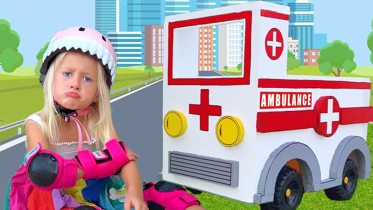 Ambulance Rescue Team + more Kids Songs by Katya and Dima - YouTube