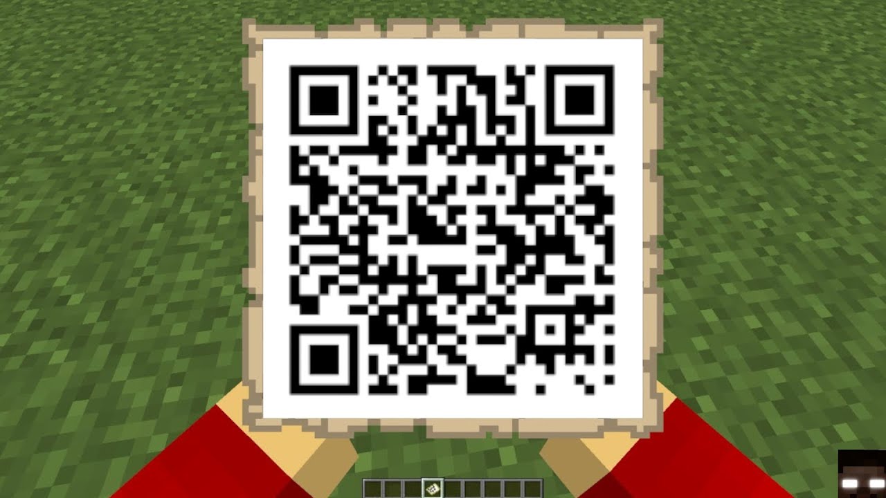 try to scan this QR code in Minecraft #2 - YouTube