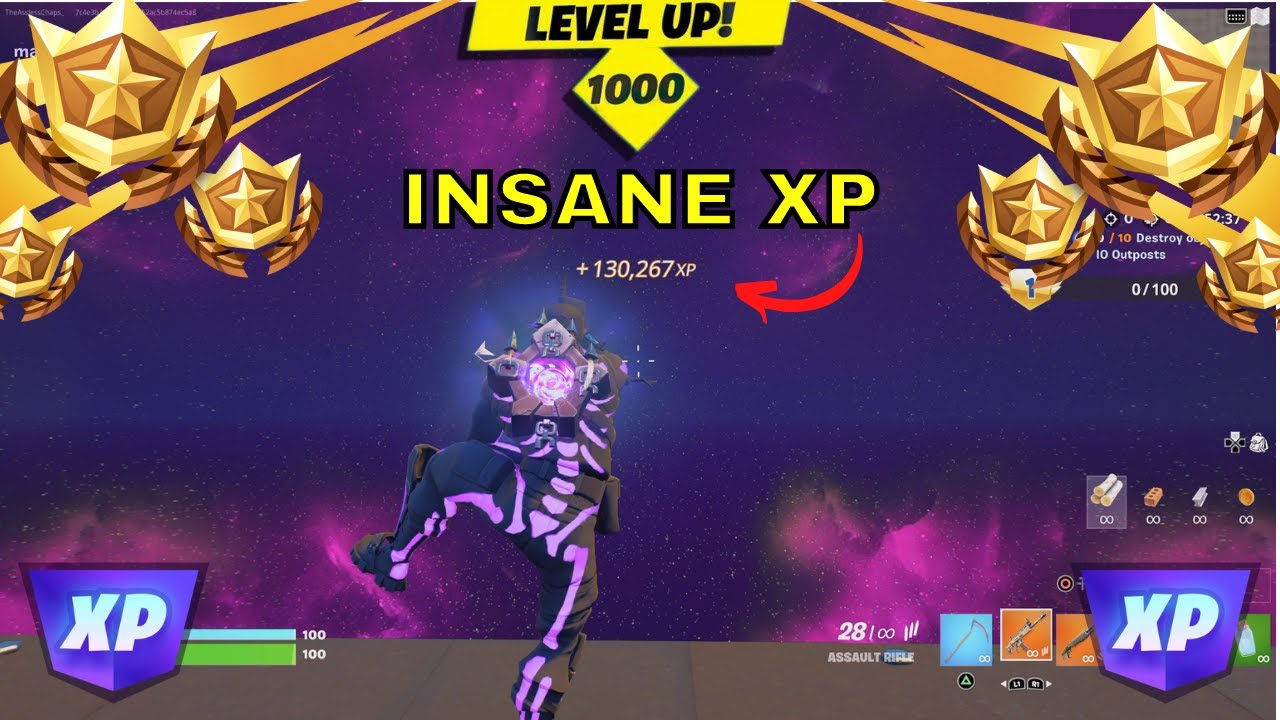 *NEW* INSANE XP MAP │ Fortnite Chapter 3 XP Glitch - YouTube