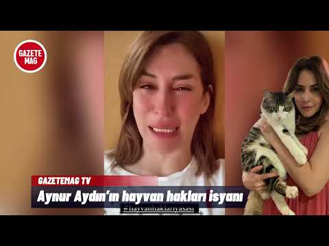 Aynur Aydın’ın hayvan hakları yasası isyanı!! 🐈 🐕