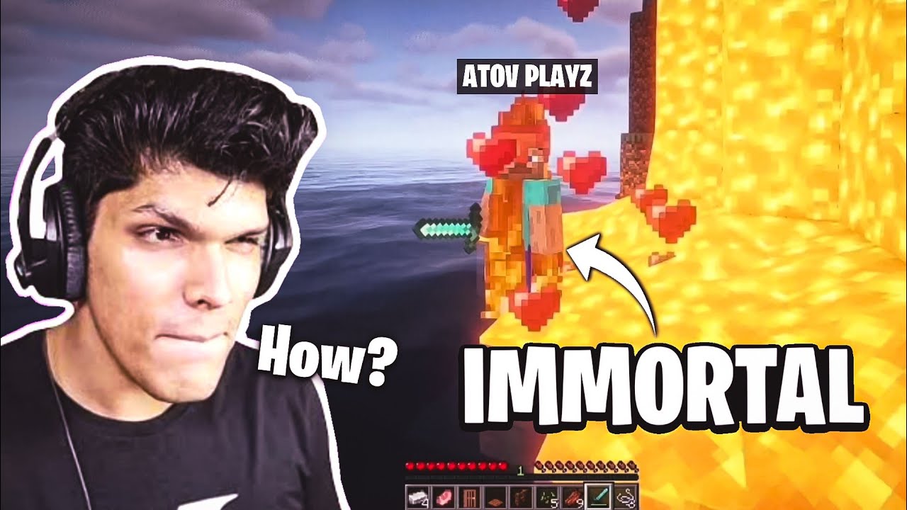 How I Became IMMORTAL in Minecraft @Mythpat - YouTube
