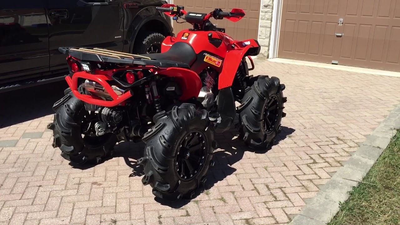 2016 Can am renegade 850 built 30" tires, elka stage 3 shocks, dalton ...