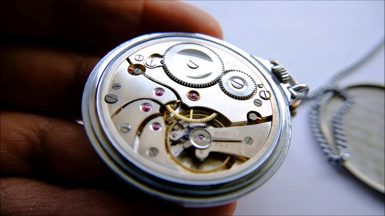 UNIC Fab Suisse Vintage Pocket Watch - YouTube