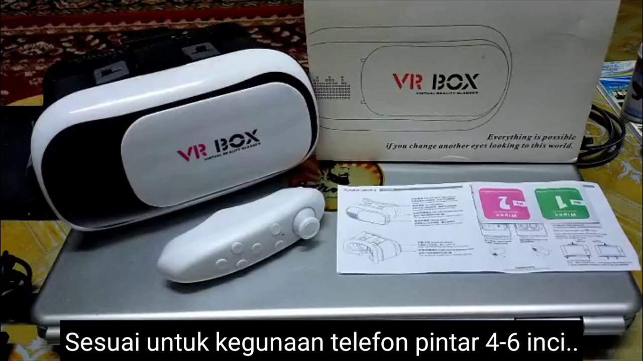 REVIEW #7 Shopee - VR Box Second Generation With Controller - YouTube