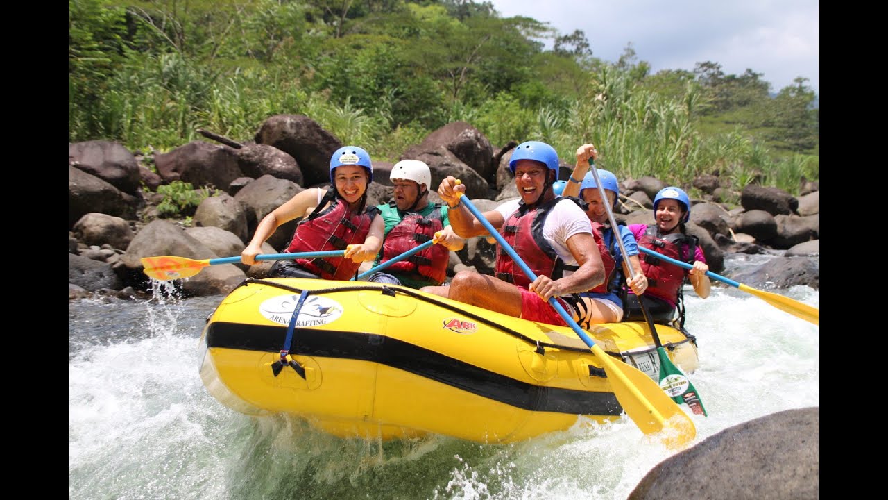 Arenal Rafting, Costa Rica - YouTube