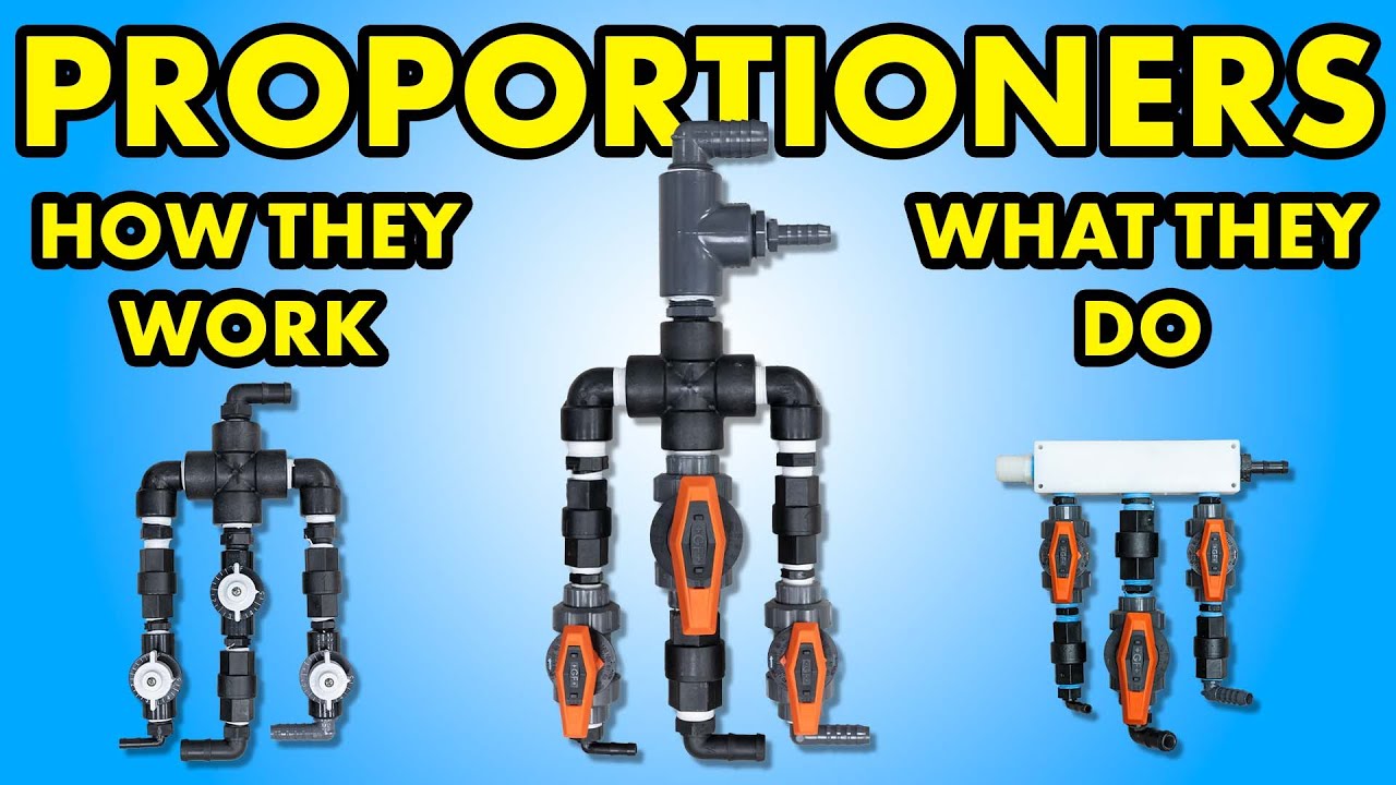 What is a Proportioner and How Does it Work | Soft Washing - YouTube