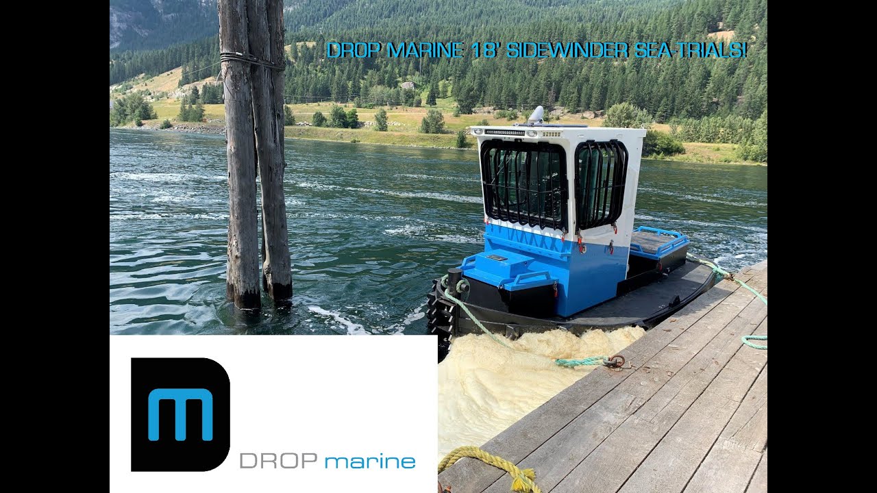 Drop Marine 18' Sidewinder Sea-Trails - YouTube
