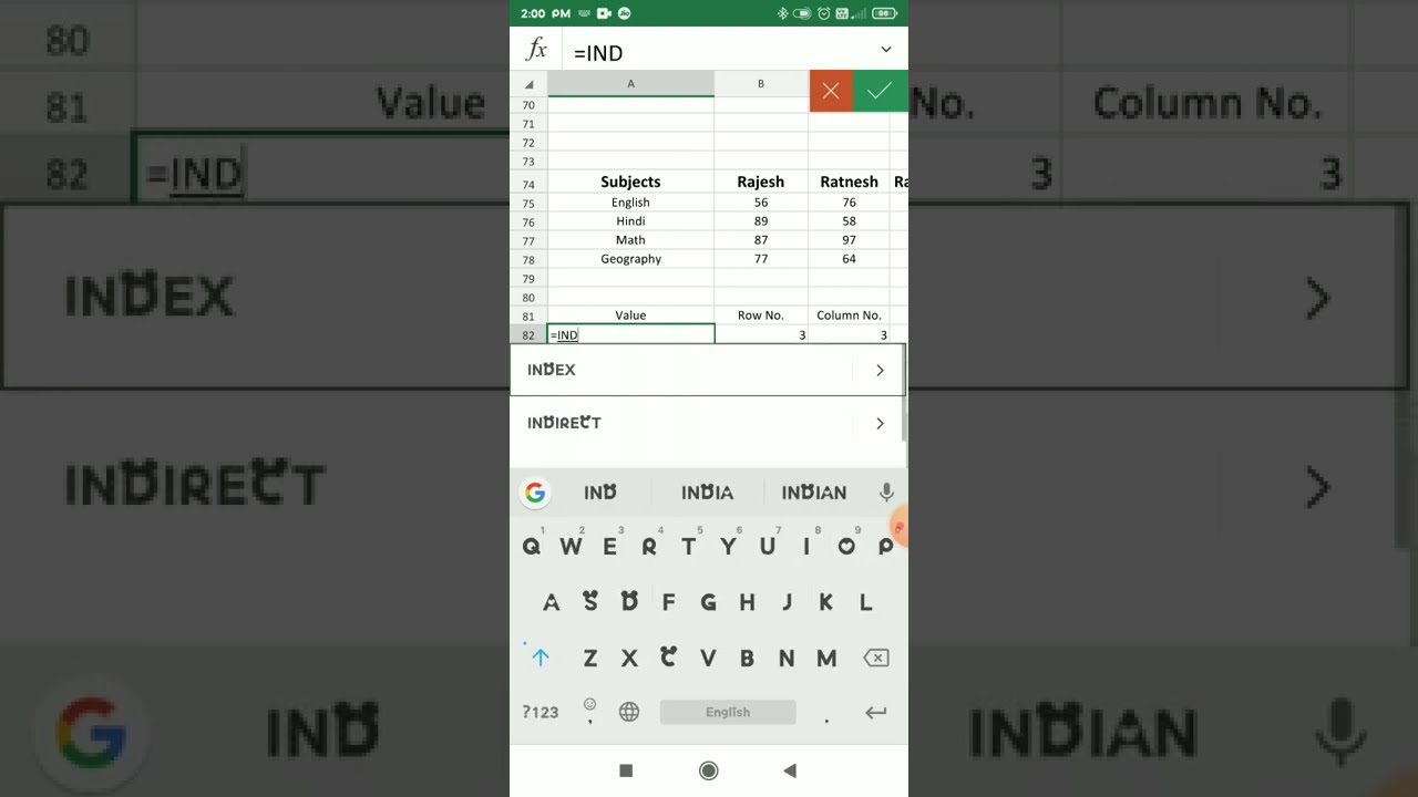 excelmobile What Is INDEX Formula In Excel How To Apply It How To excelmobile What Is INDEX Formula In Excel How To Apply It How To