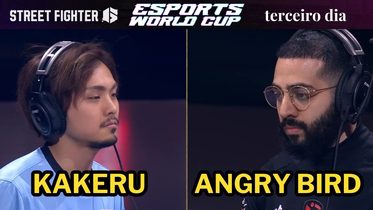 EWC 2024 - STREET FIGHTER 6 - KAKERU vs ANGRY BIRD ( TERCEIRO DIA ) - YouTube