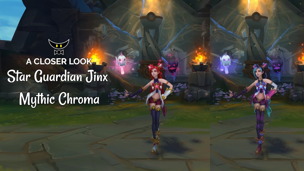Star Guardian Jinx Mythic Chroma - YouTube