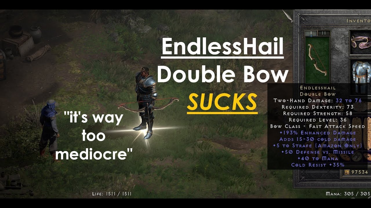 EndlessHail SUCKS - D2R item breakdown - YouTube