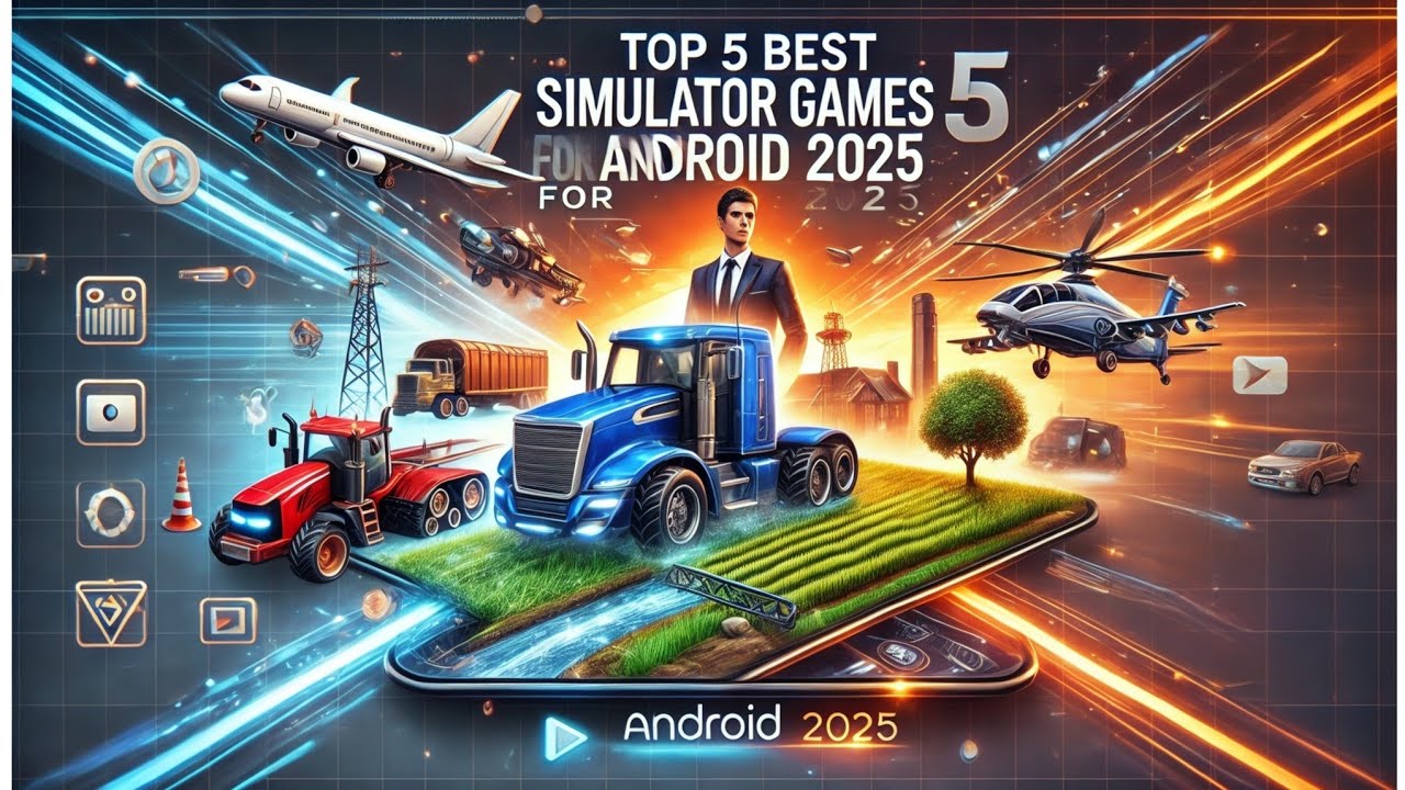TOP 5 BEST SIMULATOR GAMES 2025 |FOR ANDROID & IOS| - YouTube