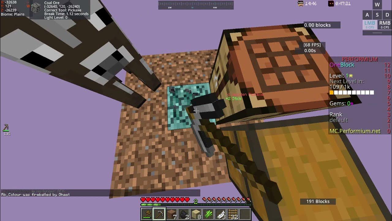 minecraft 1 block challenge server ip in description enjoy :) - YouTube