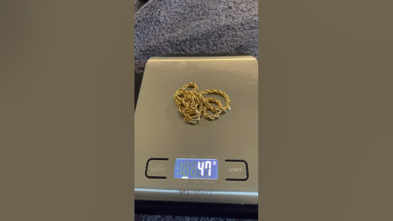 New! Review Gold Rope Chain 22k 5mm 22inch (JACOJE JEWELRY) @jacoje #jacoje #goldchain - YouTube