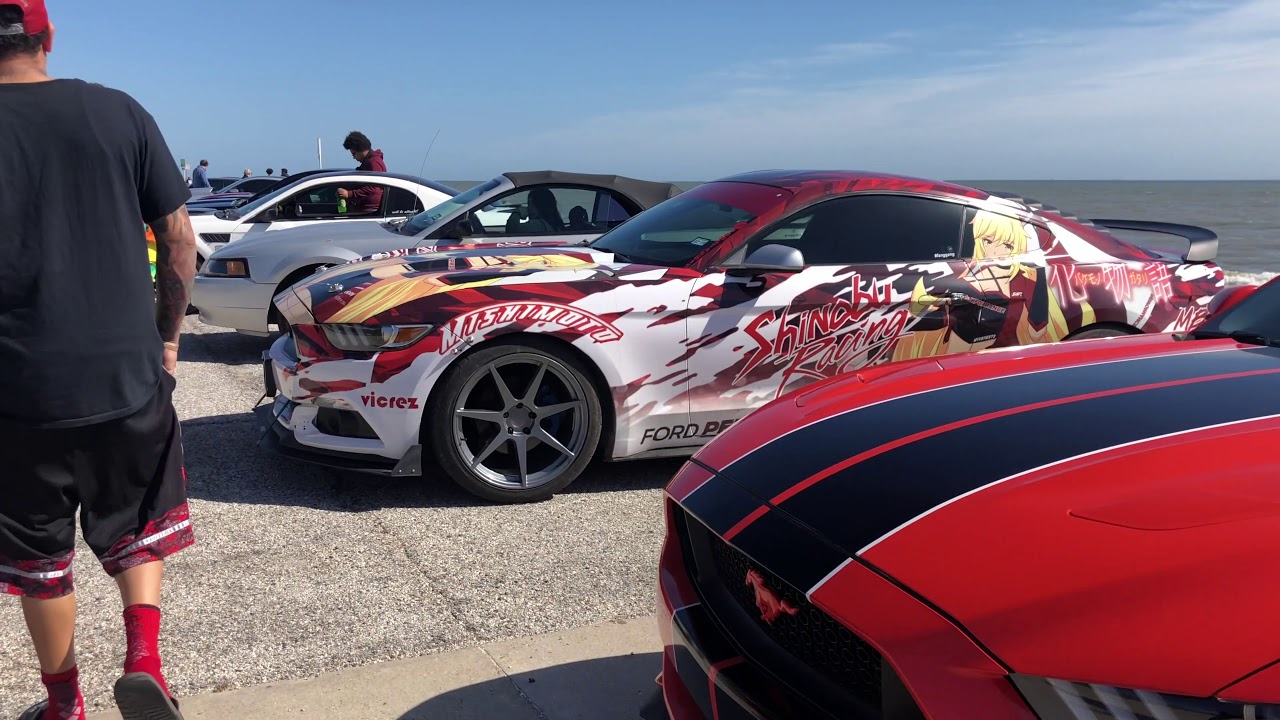 Houston Mustang Cruise 4K - YouTube