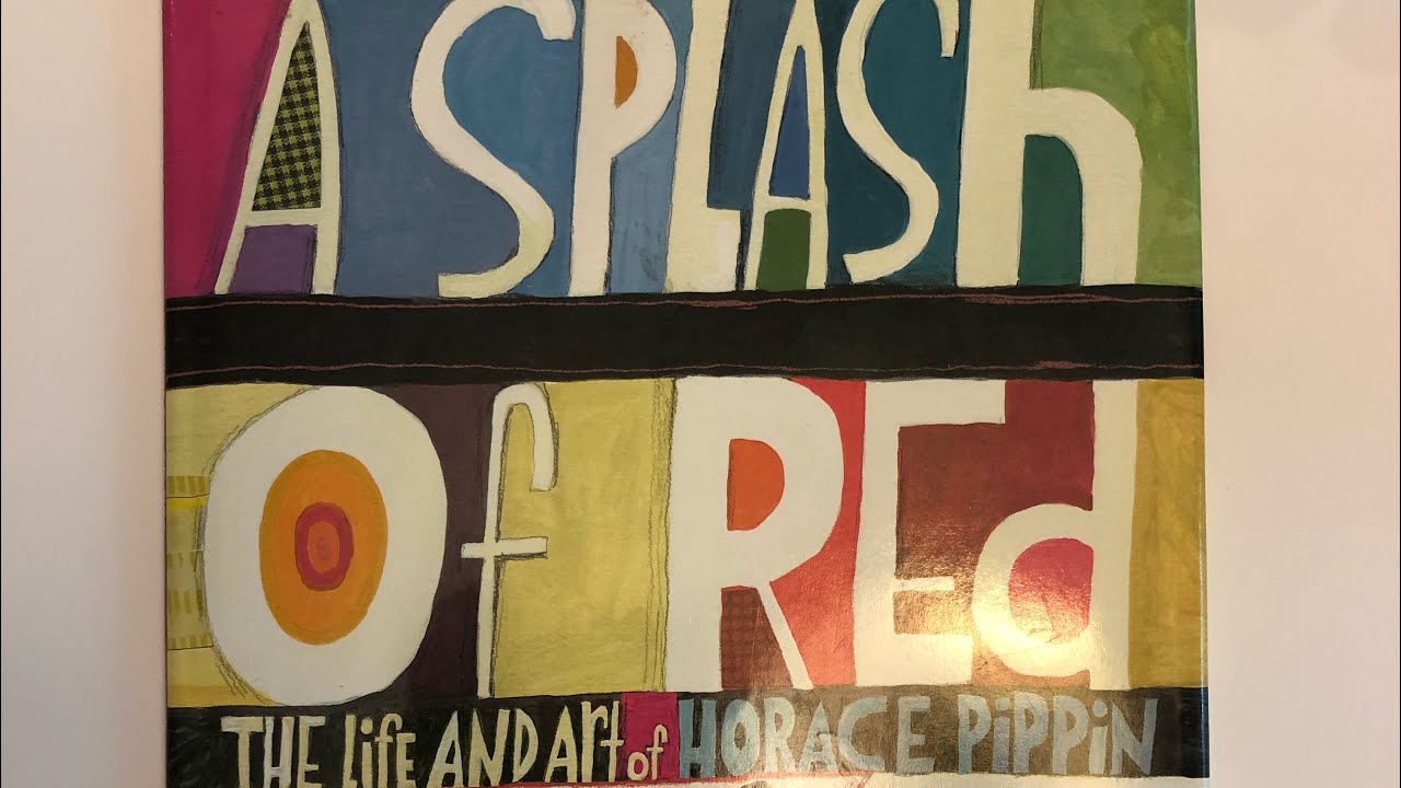 Celebrating black artists! Kids art book A Splash of Red the life and ...
