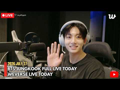 🔴 [MULTI SUB] BTS JUNGKOOK LIVE FULL TODAY (2026 July 27) 💜
