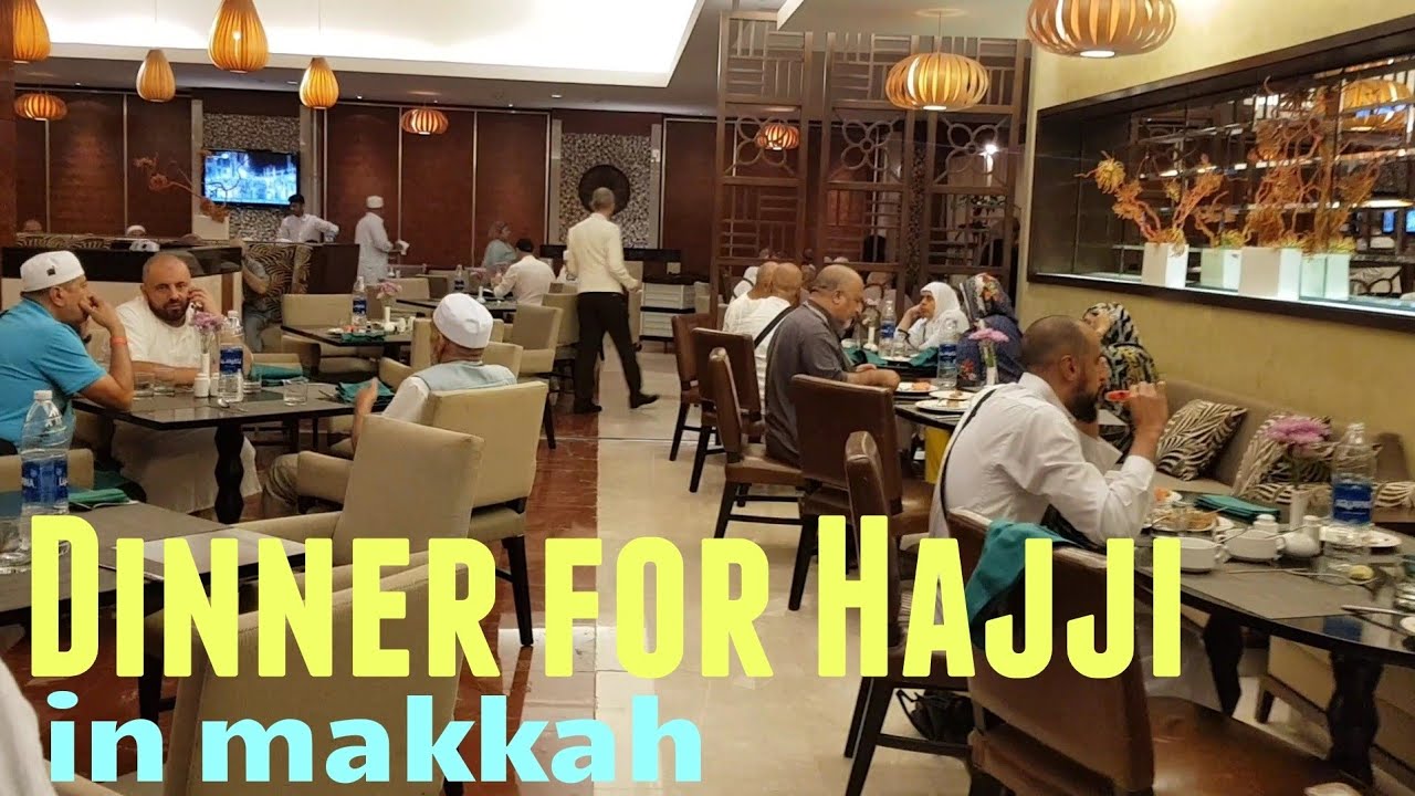 Dinner for Hajji in Makkah especially Hajji,s - YouTube