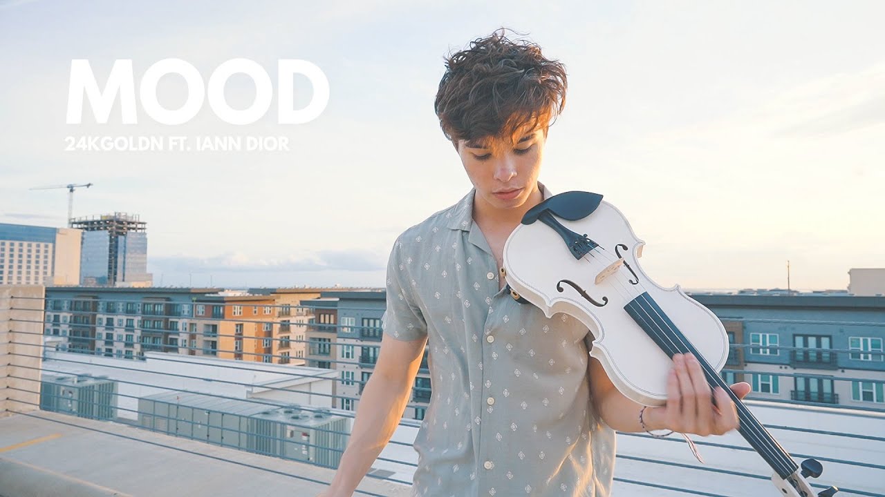 Mood - 24kGoldn ft. Iann Dior - Cover (Violin) - YouTube