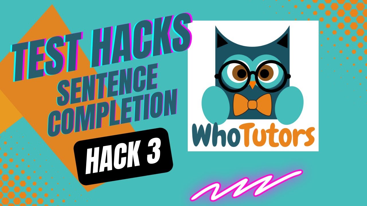 Sentence Completion Hack #3 - YouTube