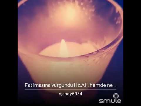 FATIMASINA VURGUNDU HZ ALI ♥️