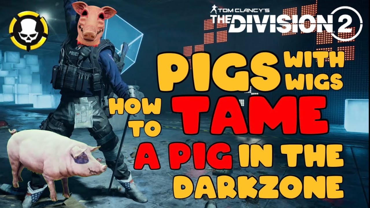 Division 2 - PvP - How To Tame a Pig in the DZ - YouTube